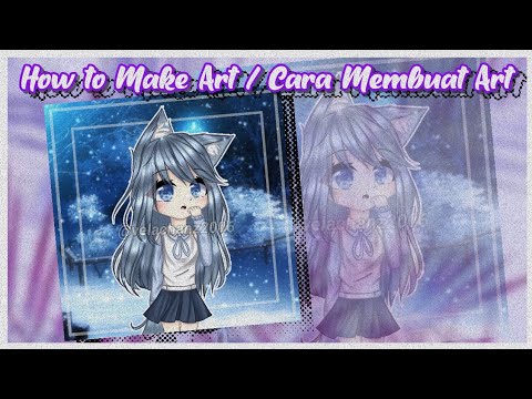 How to Make Art #2 || Cara Membuat Art #2 || Gacha Life Tutorial - YouTube