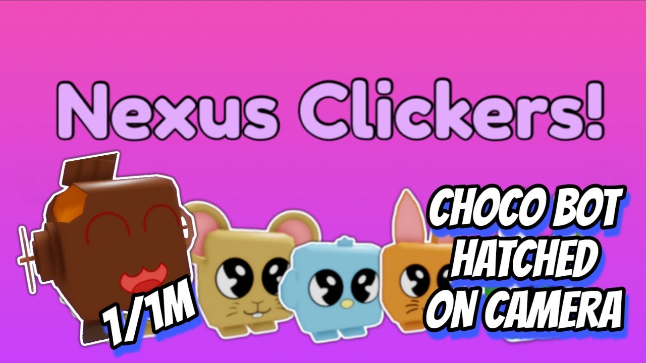 🍀🎉HATCHING CHOC BOT ON CAMERA 1/1M🎉🍀 - YouTube