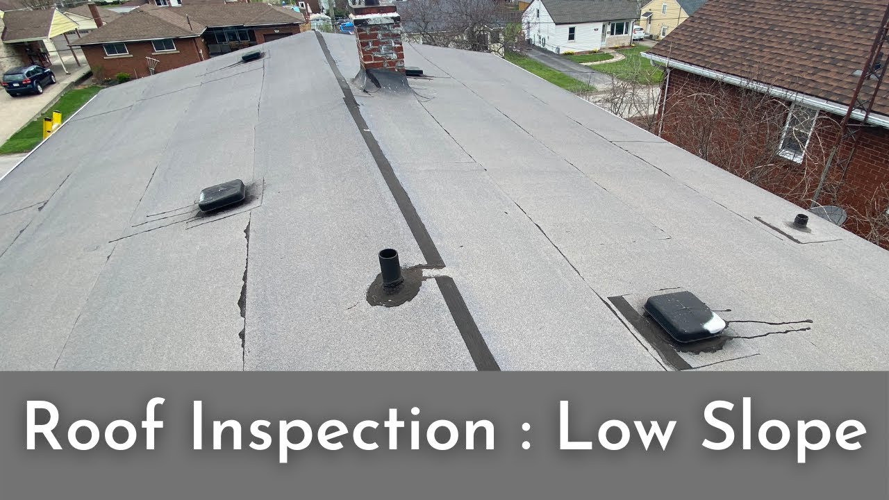 Roof Inspection : Low Slope - YouTube