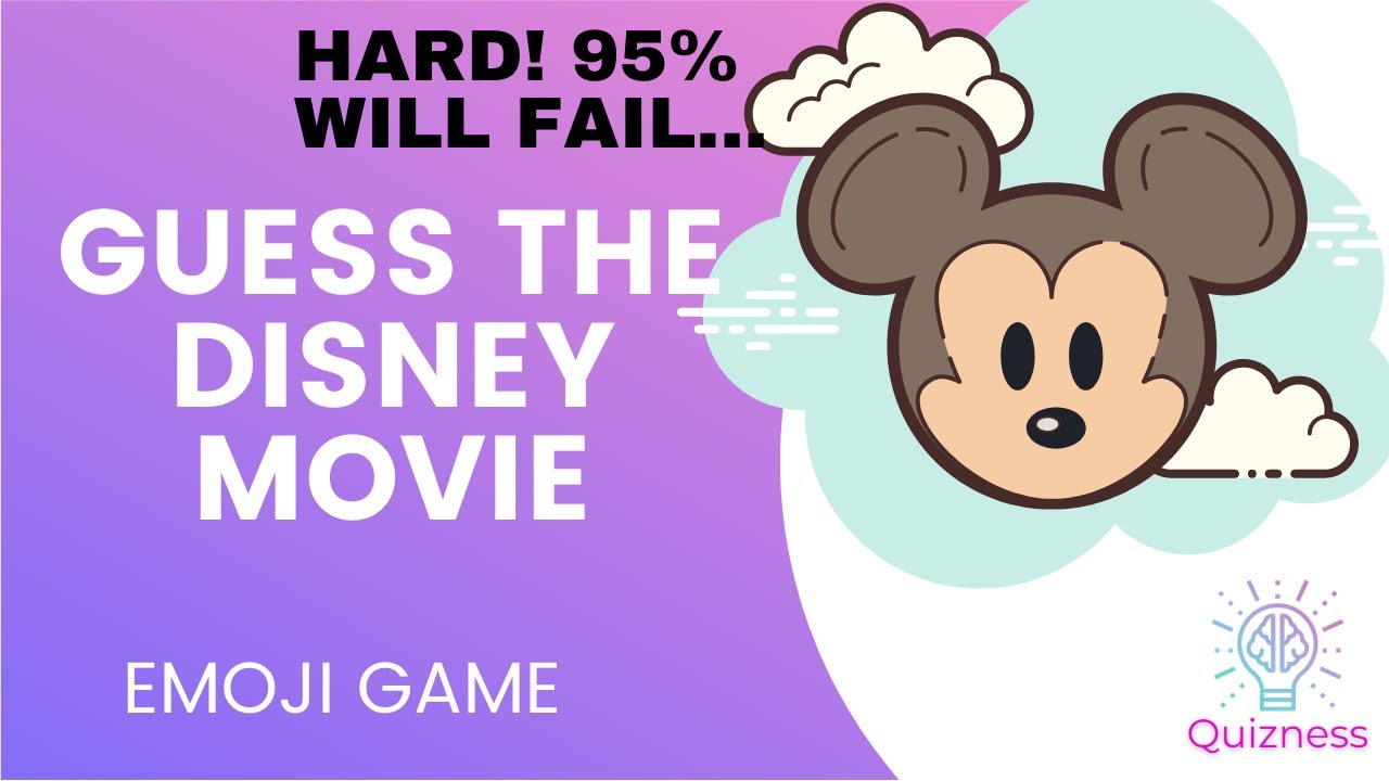 CAN YOU GUESS THE DISNEY MOVIE BY EMOJI| EMOJI PUZZLE CHALLENGE BY ...