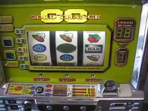 Slot Machine Gold Chance - YouTube