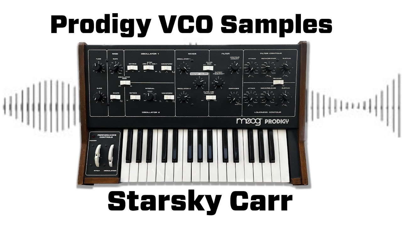 Moog Prodigy Sample Pack - YouTube