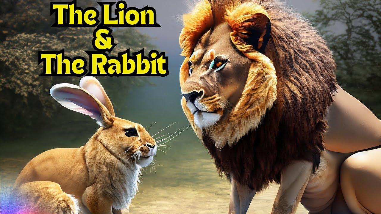 The Lion and the Rabbit | Moral stories for kids in English | Kids ...