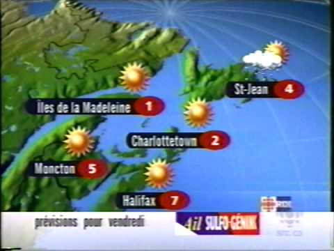 Graphique météo RDI - YouTube