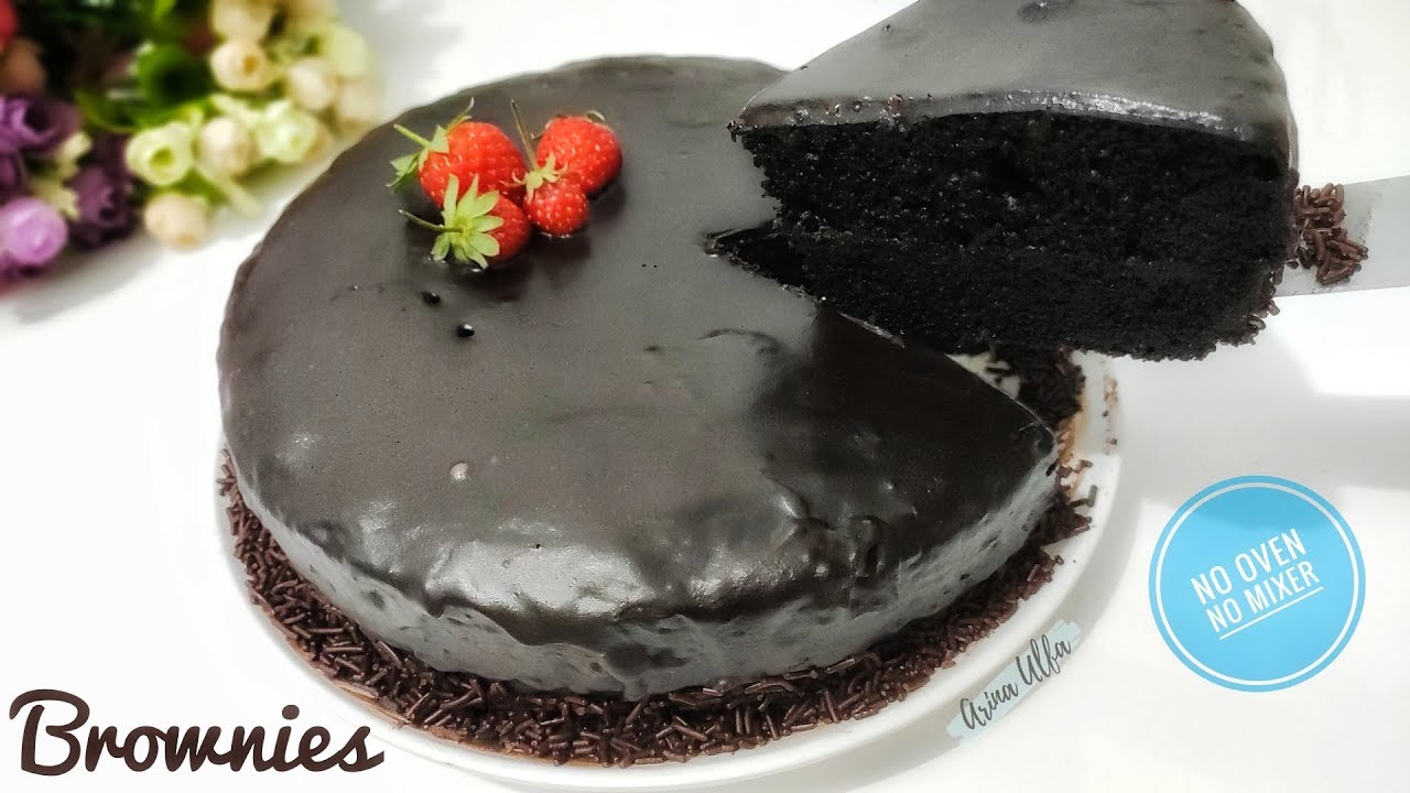 Brownies chocolate | Rice cooker chocolate cake - YouTube