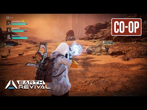 EARTH REVIVAL Gameplay Multiplayer CO-OP Zone Elimination - YouTube