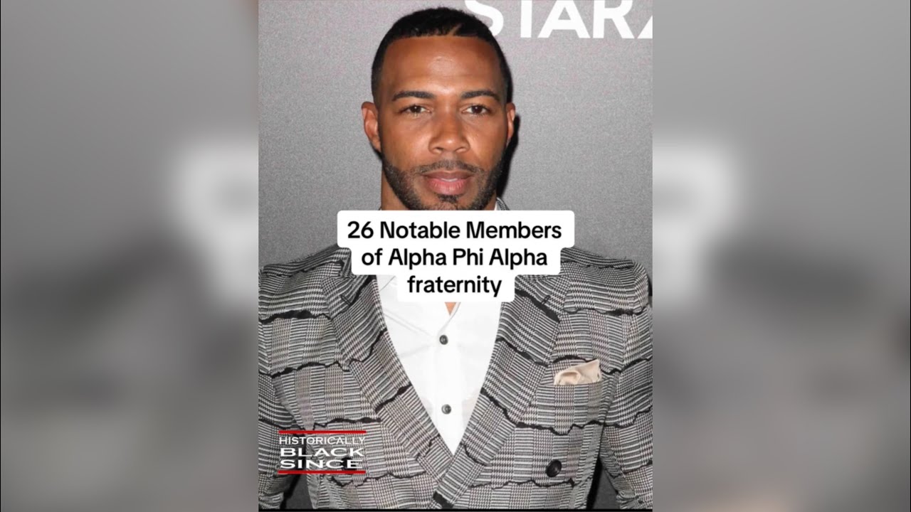 26 Alpha Phi Alpha Notable Members - YouTube