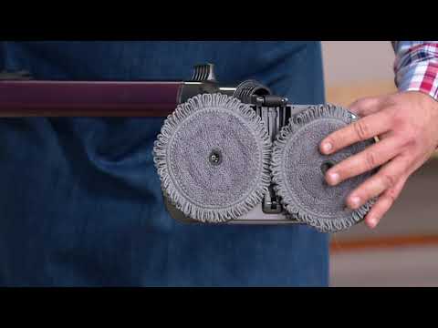 LG CordZero A9 Kompressor Stabstaubsauger und Mopp mit Pflegeset auf QVC