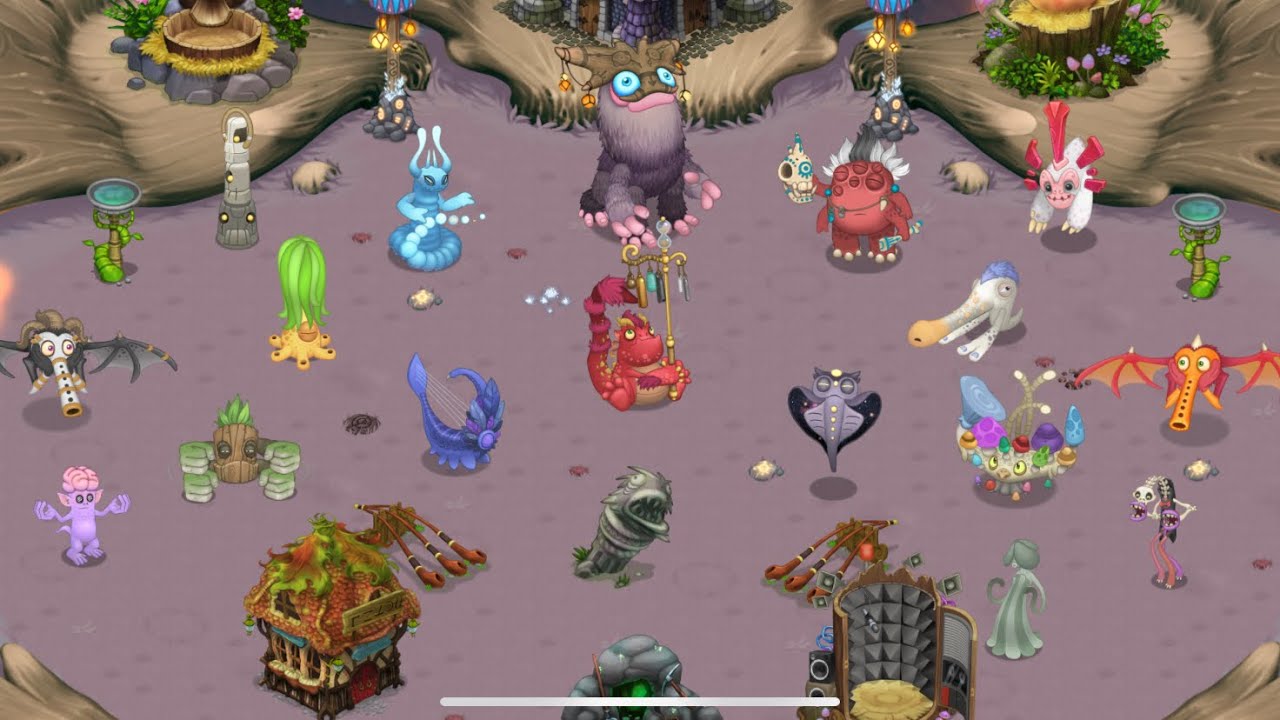 My Singing Monsters Magical Sanctum (4.1.1, All Monsters) - YouTube