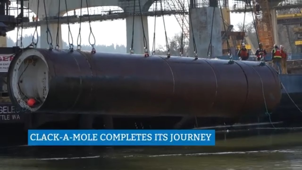 Clack-A-Mole completes its journey! - YouTube