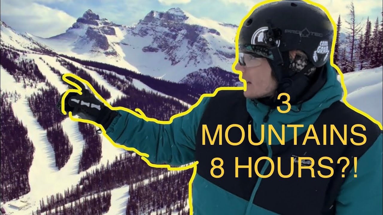 I Snowboarded 3 MOUNTAINS in 8 HOURS!? - YouTube