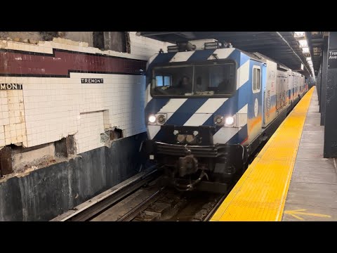 VakTrak Train | Tremont Avenue Station | NYC Subway - YouTube