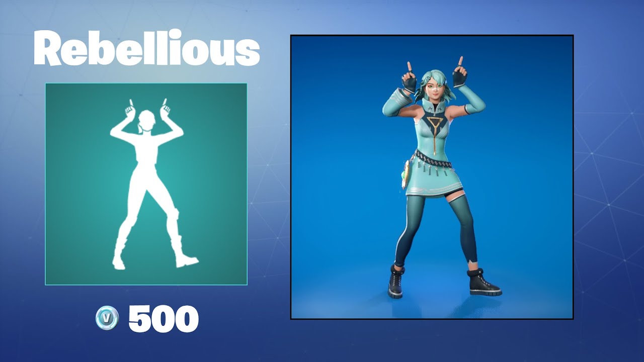 Rebellious | Fortnite Emote - YouTube Music