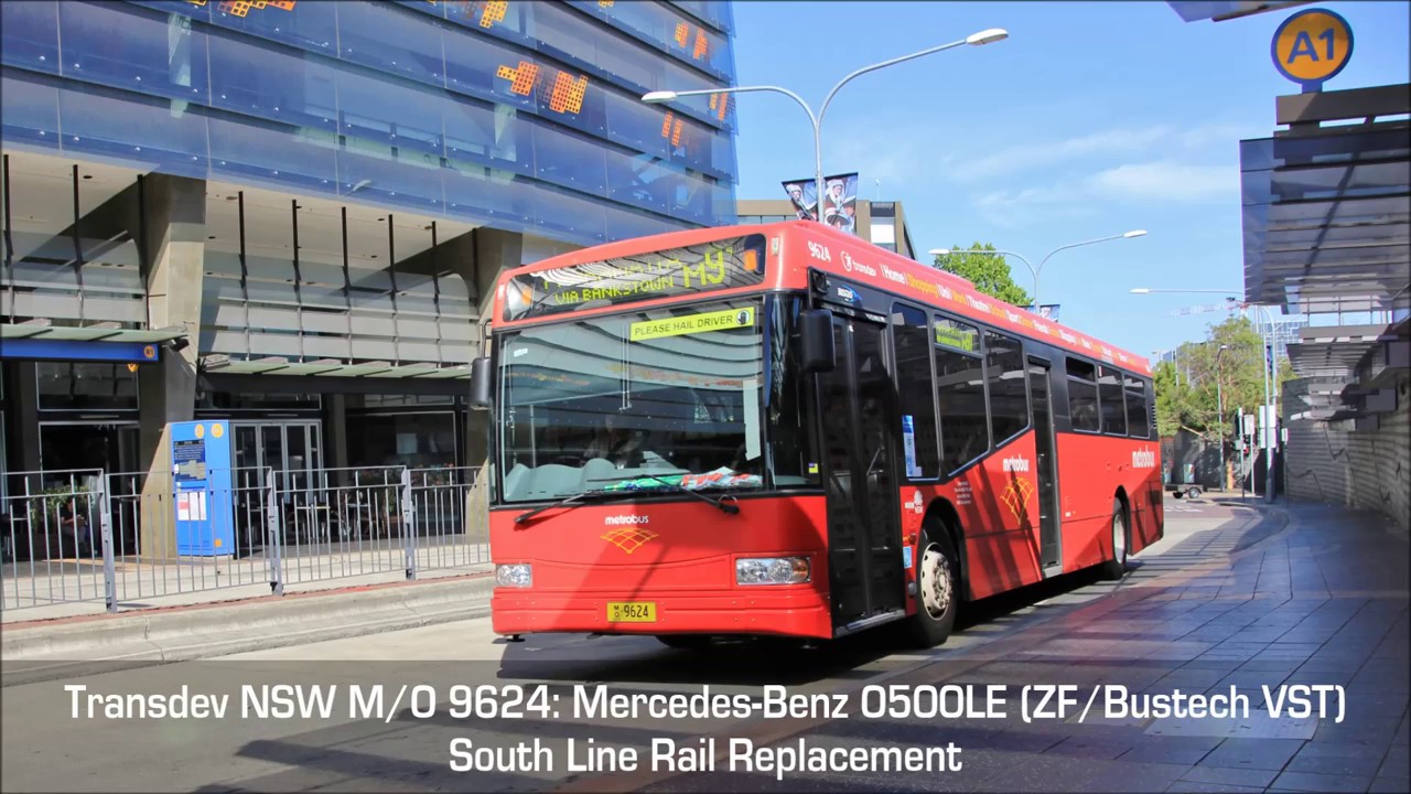 Transdev NSW M/O 9624: Mercedes-Benz O500LE (ZF/Bustech VST) - YouTube