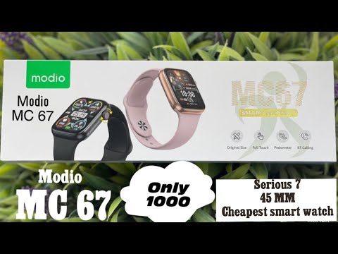 Modio Smart Watch MC67 Screen 1.69 IPS Bluetooth Dual Standby-Time 3 ...