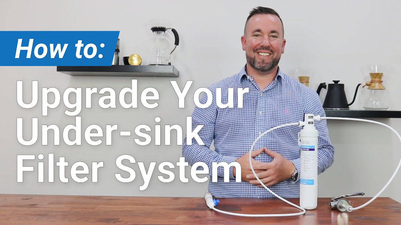 Pure Pro Plus Under Sink Water Filter Upgrade - YouTube