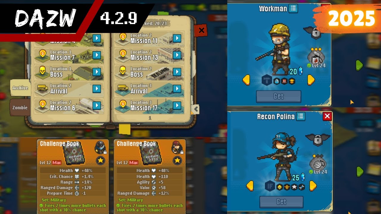 DAZW Update v4.2.9 first look Charms & Items recycling, stats compare ...