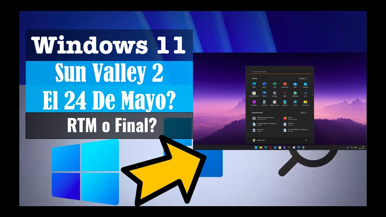 Windows 11 Sun Valley 2 El 24 De Mayo En Build Conference??? Esta Muy ...