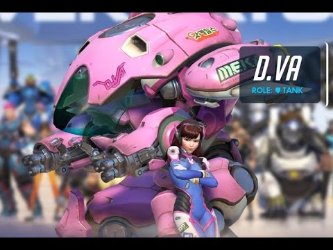 Overwatch - DVa Gameplay Part 2 (19 Kills/0 Deaths) - YouTube