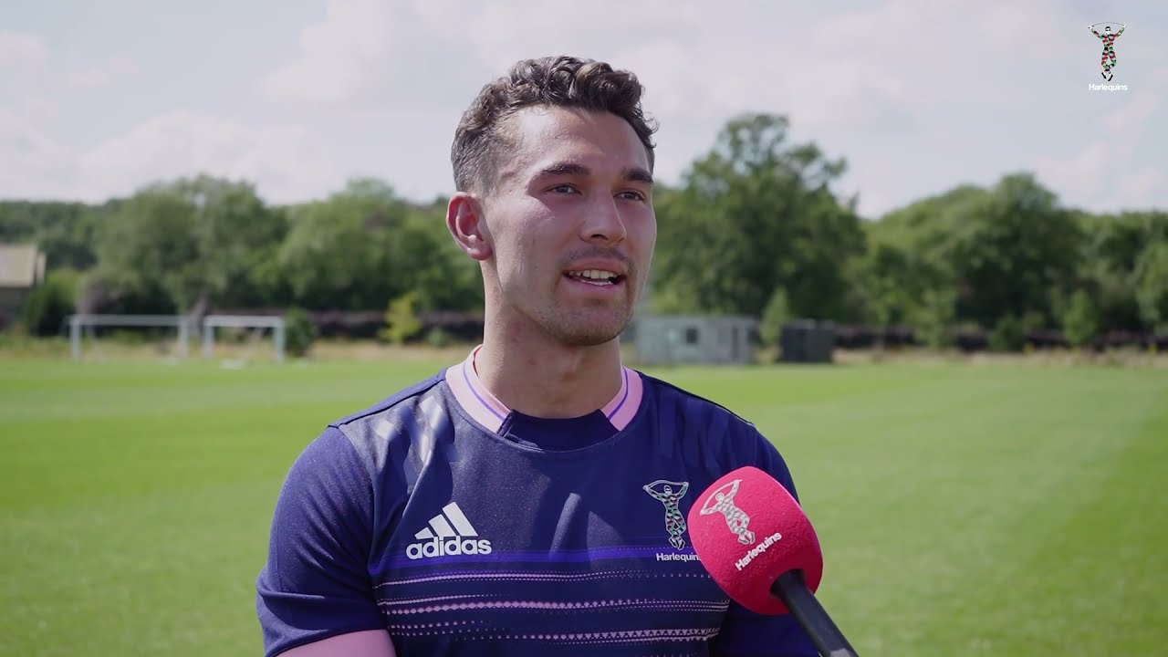 Nick David on his first week at Harlequins - YouTube