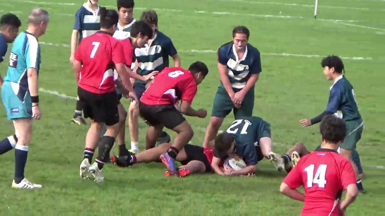 U15B Open Rugby: Pakuranga College VS Howick College 13/8/2022-First ...