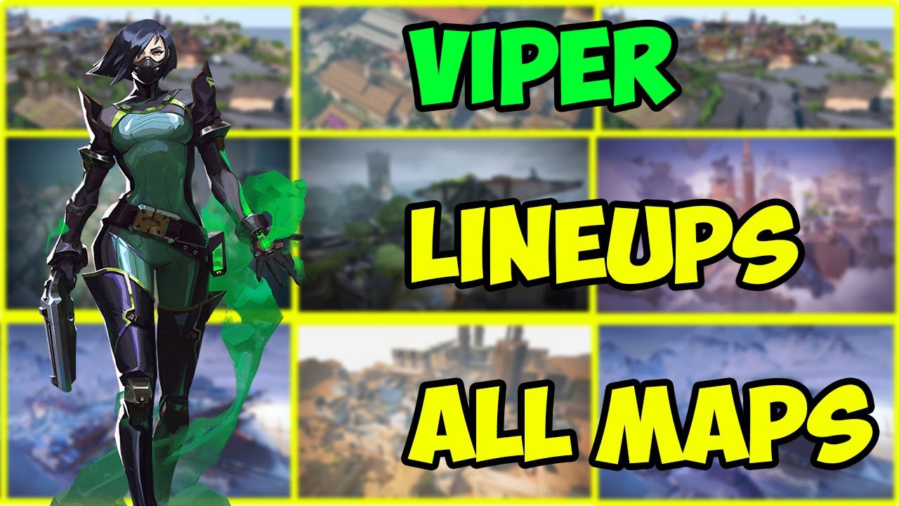 Viper Lineups on ALL MAPS - YouTube