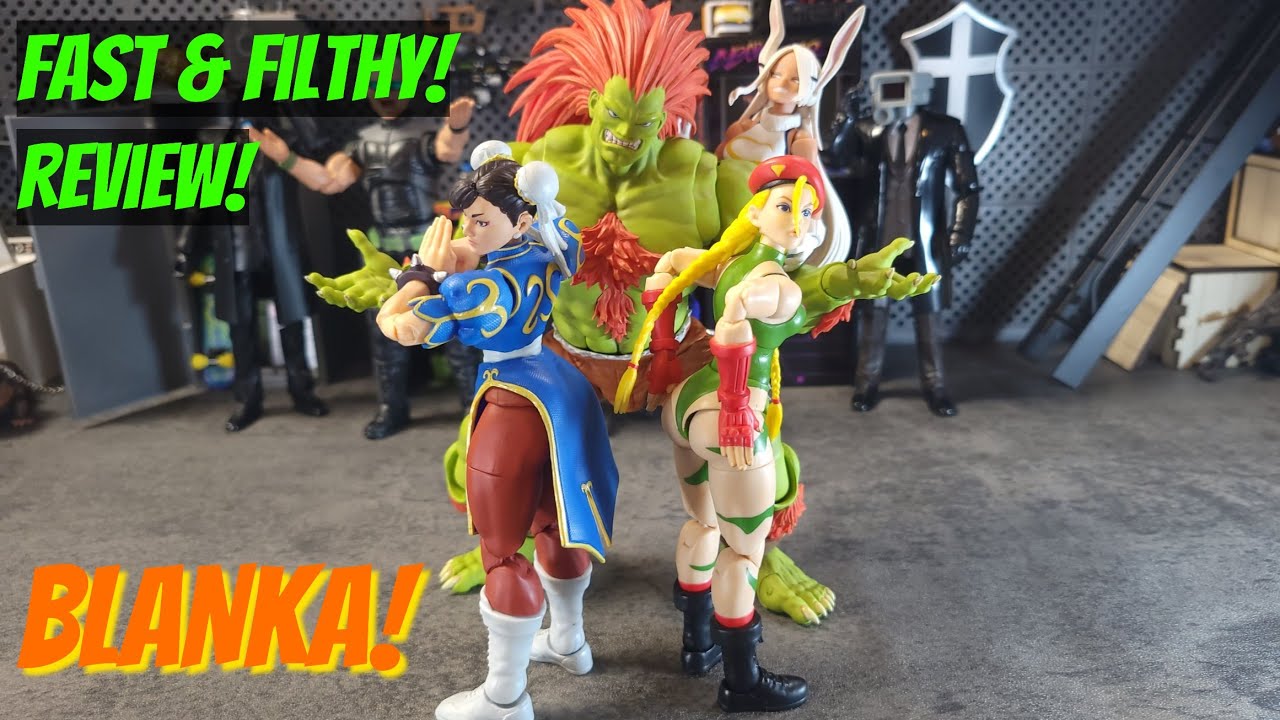 Storm Collectibles BLANKA Street Fighter 2 Ultra Review! - YouTube