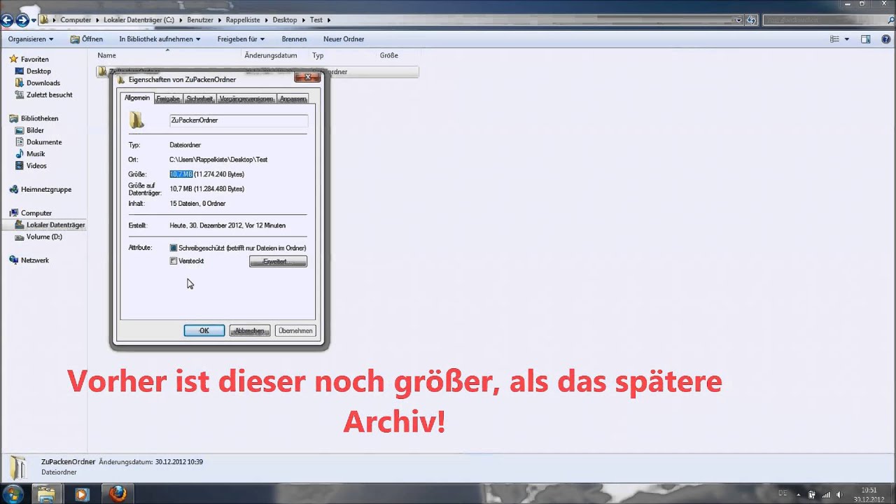 Erstellen von RAR und ZIP Dateien, so wird es gemacht! By Prytek - YouTube