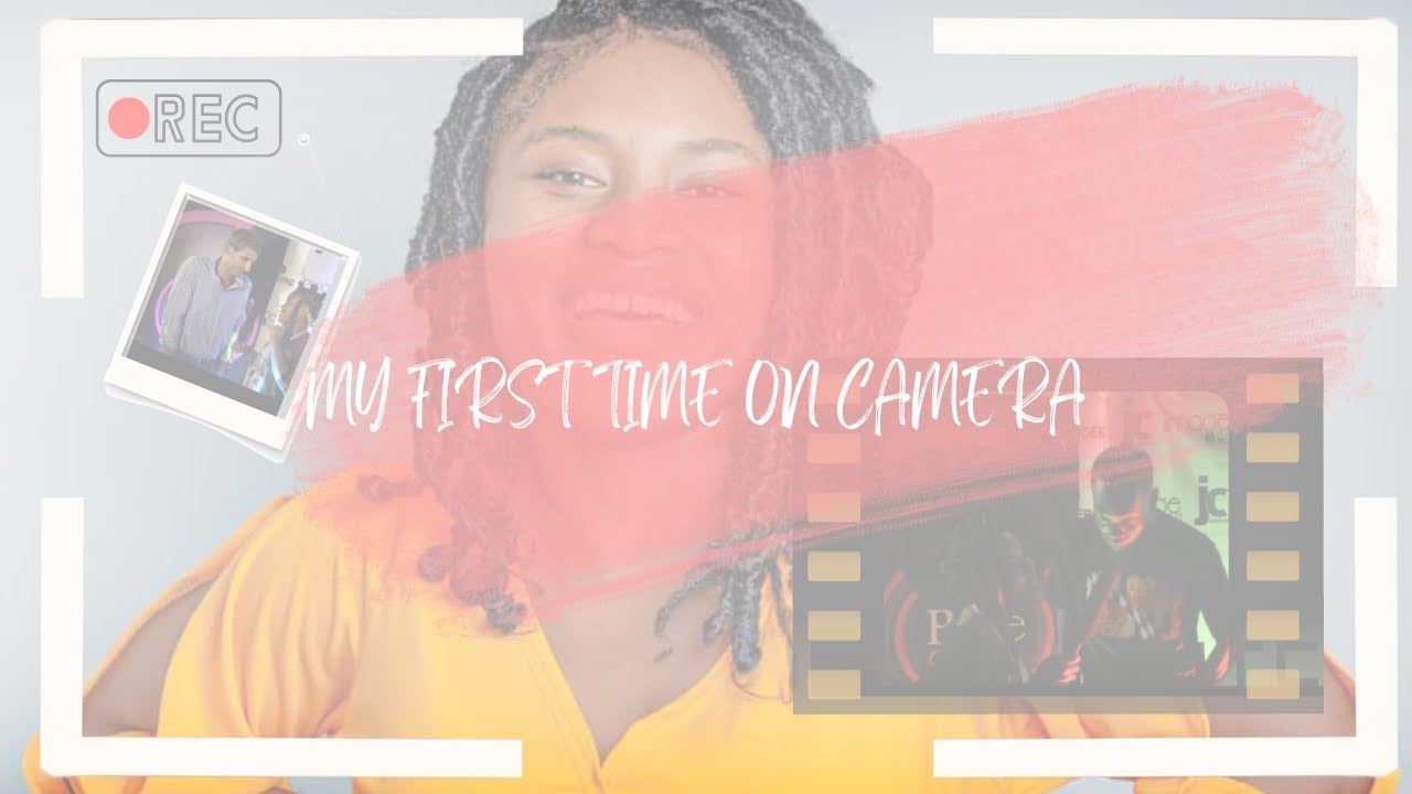 #reaction to my first time on camera/MY FIRST OFFICIAL CELEB INTERVIEW ...