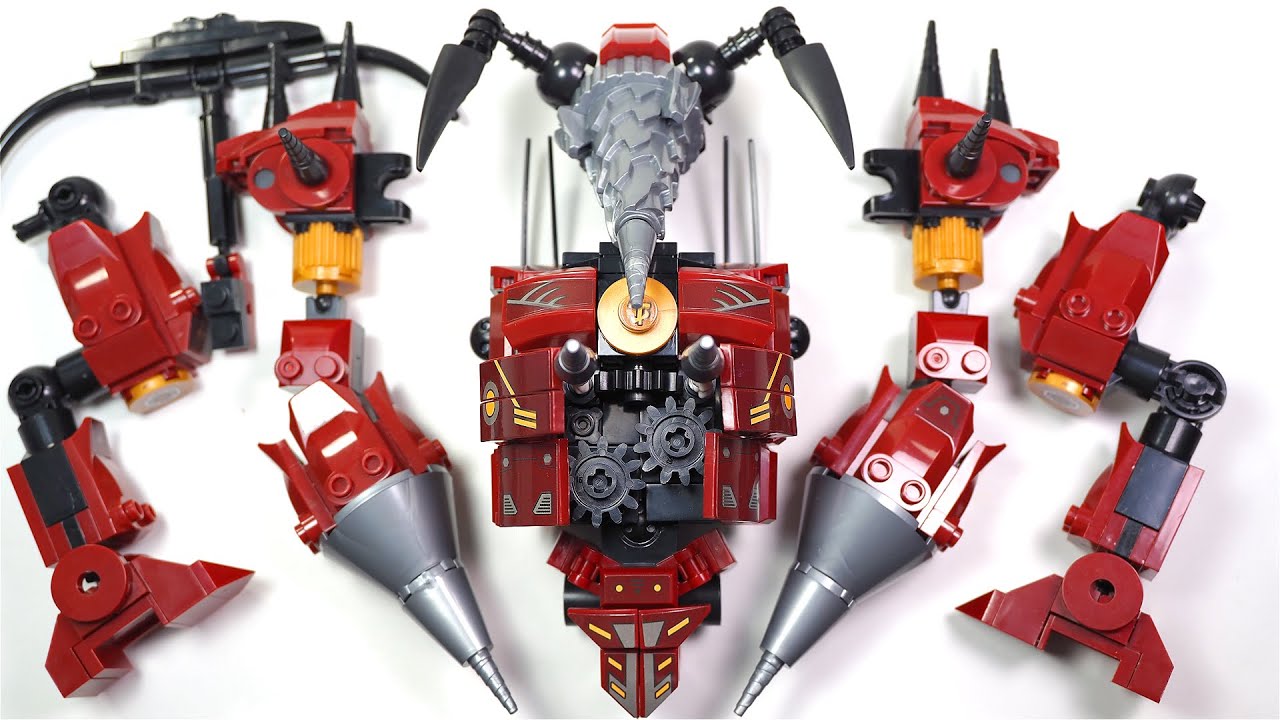LEGO Skibidi Toilet Multiverse | Upgraded Titan Drillman | Titan ...