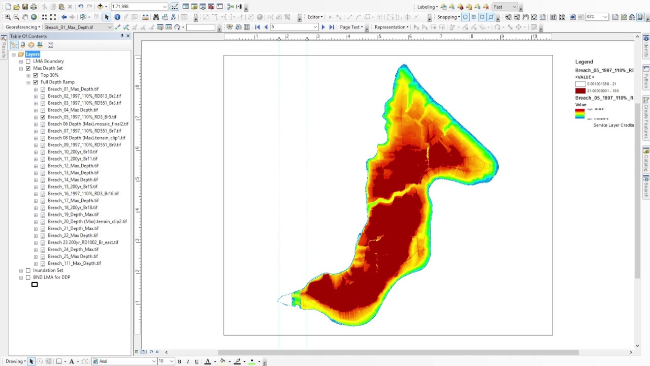 Map Depth Raster - YouTube