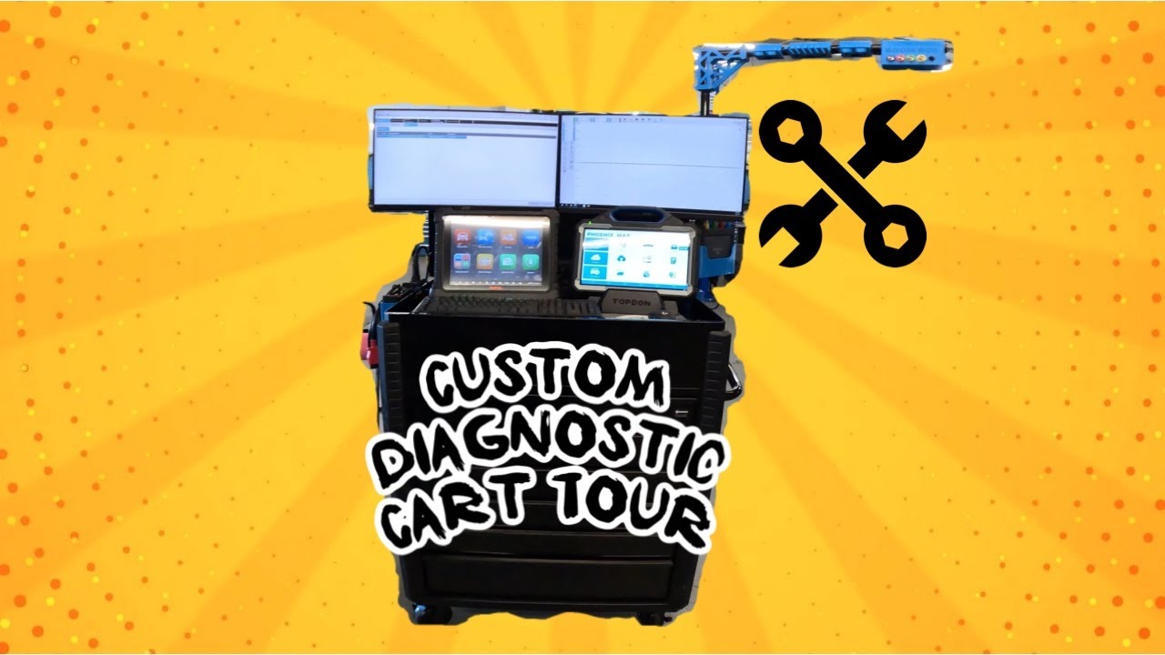Automotive Diagnostic Cart Tour - YouTube