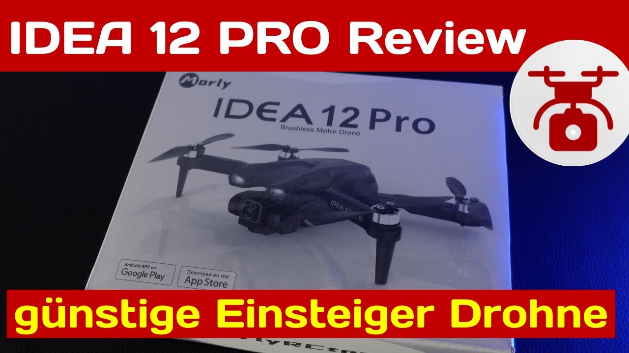 IDEA 12 PRO günstige Drohne für Anfänger REVIEW AMAZON 4K Kameradrohne ...