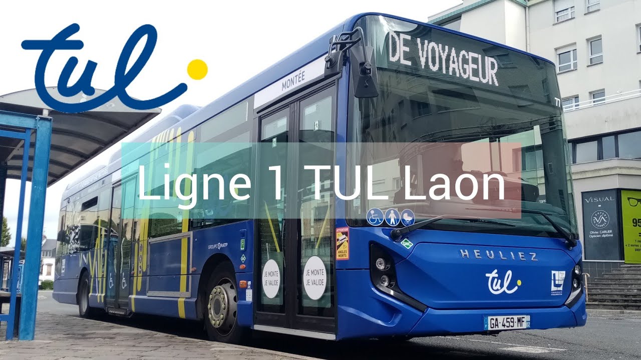 LIGNE 1 TUL Laon - YouTube