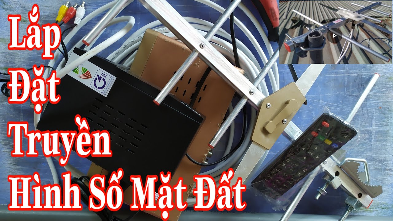 Hướng dẫn lắp đặt truyền hình số mặt đất DVB-T2 XemTV - YouTube