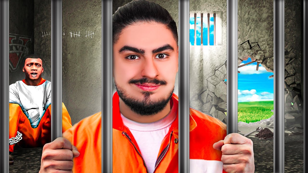 فرار از خطر ناک ترین زندان🧡جی تی ای وی Youtube
