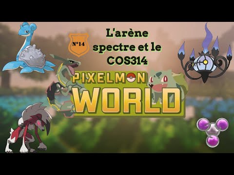 Pixelmon n°14- L'arène de type spectre et le COS314 - YouTube