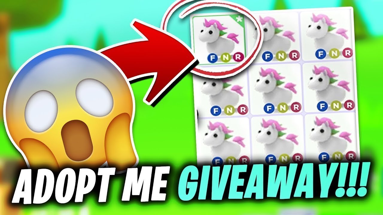 ADOPT ME FREE IN GAME GIVEAWAY!! 100 SUBS = LEGENDARY - YouTube