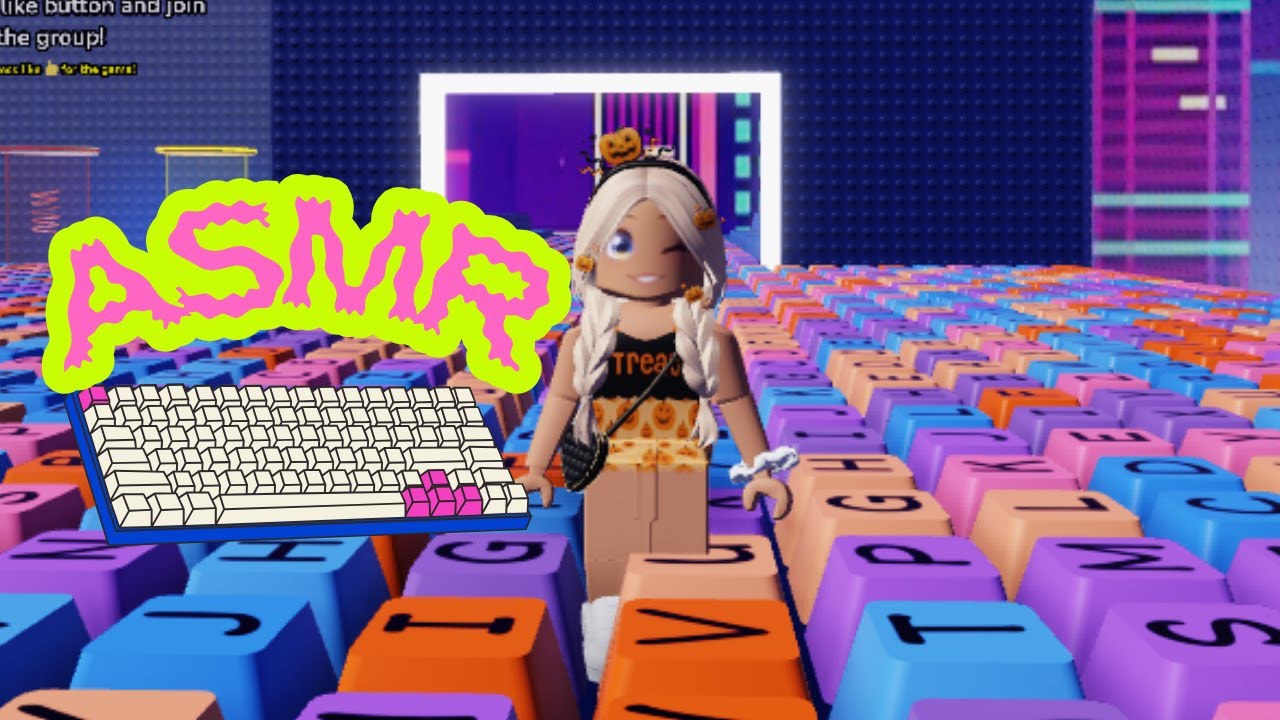KEYBOARD ASMR!!! *roblox* - YouTube