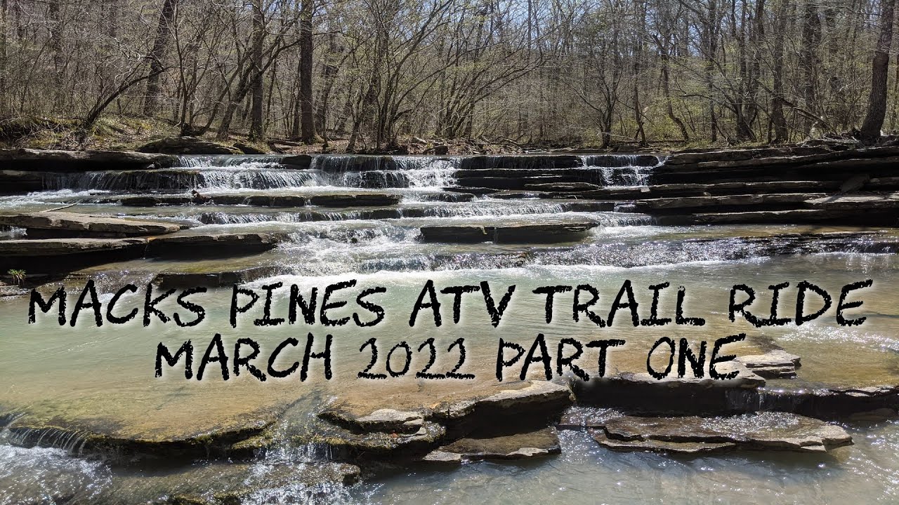 Macks Pines ATV Trail Ride March 2022 Part One in 4k, Can-Am Outlander ...