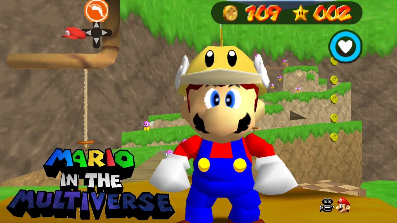 Super Mario 64 In The Multiverse WideScreen Course 1 Mario Super Star ...