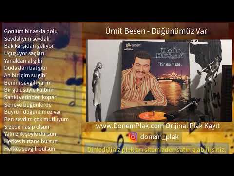 Ümit Besen - Düğünümüz Var / #Plak Kayıt #nostalji #ümitbesen