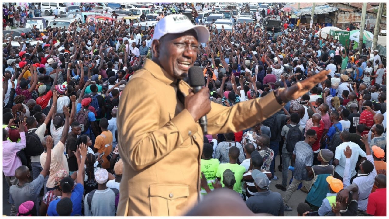 Listen to President RUTO'S speech in Mombasa today after meeting RAILA ...