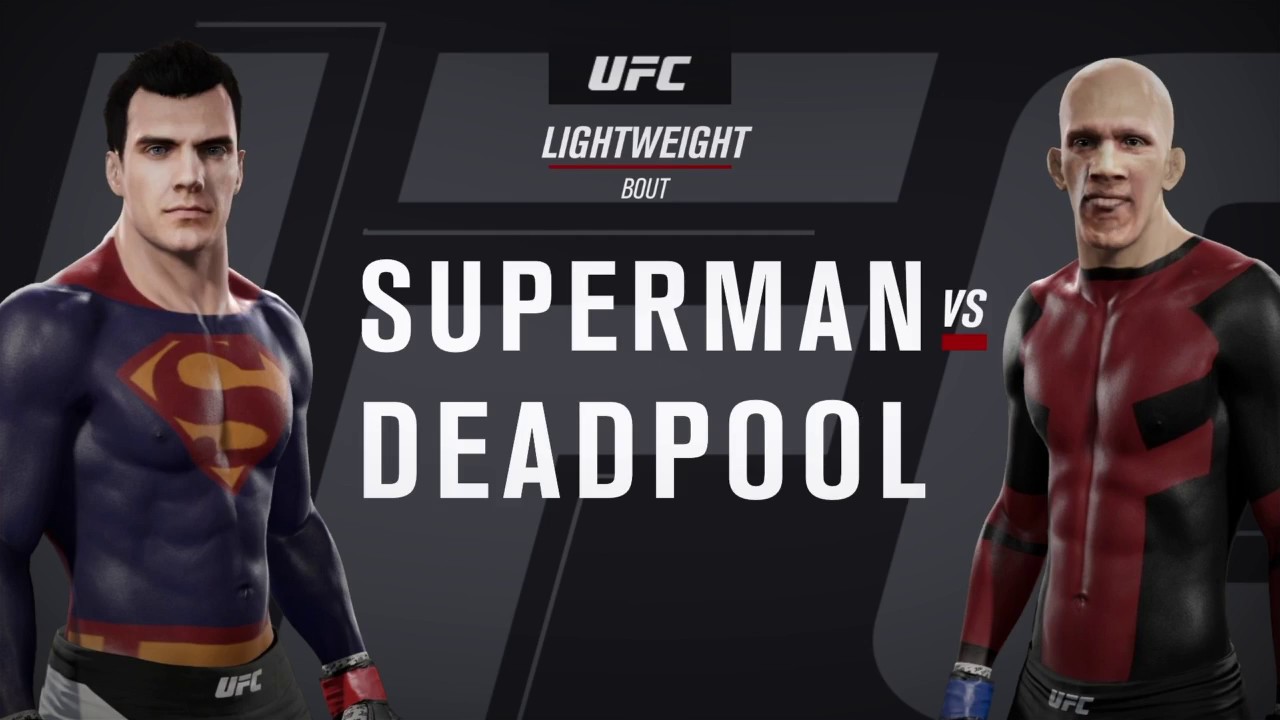 Superman vs. Deadpool (EA Sports UFC 2) - Crazy UFC 👊🤪 - YouTube