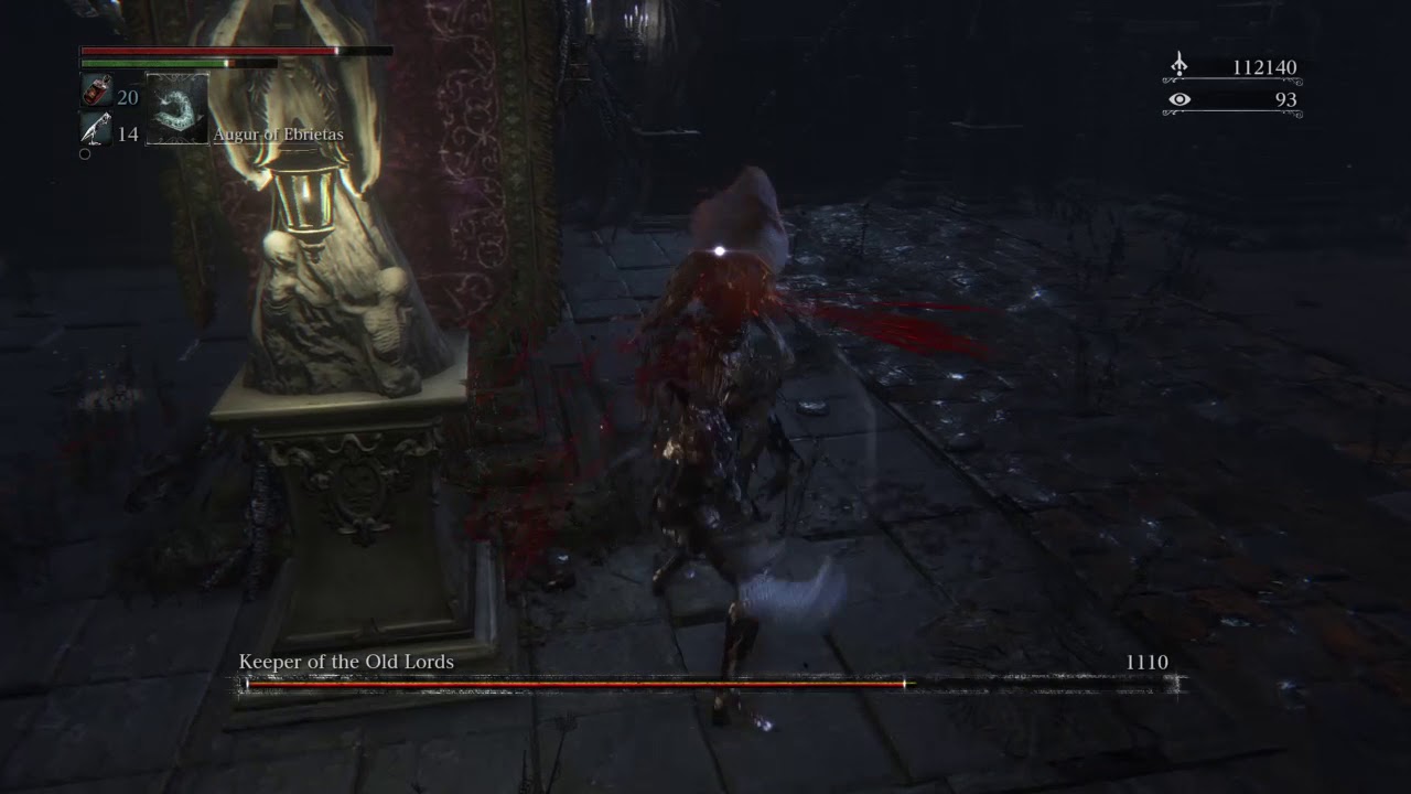 Bloodborne: Second Layer boss (Central Pthumerian Labyrinth): Keeper Of ...