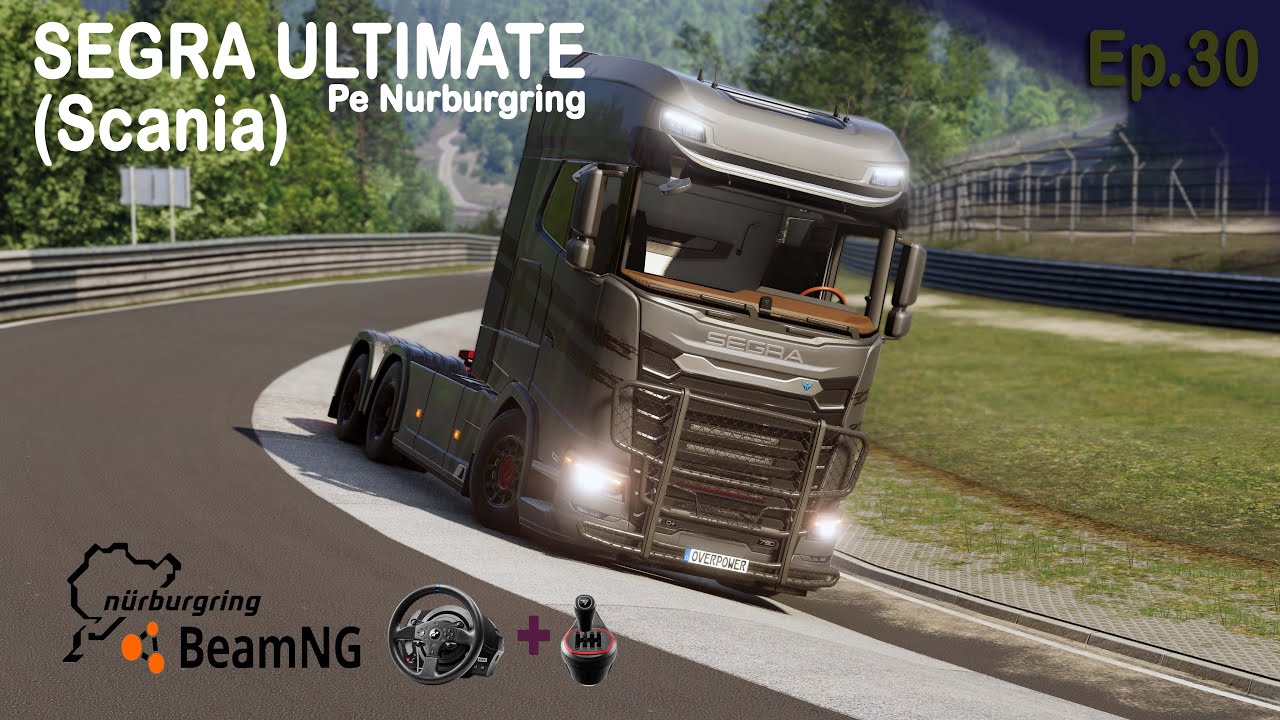 Cel mai tare camion european SEGRA (mod showcase, tura cronometrata ...