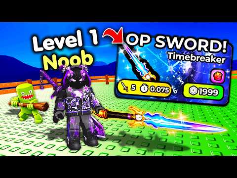 Starting Over as NOOB with OP SECRET in Fight Your Zombie! (Roblox)