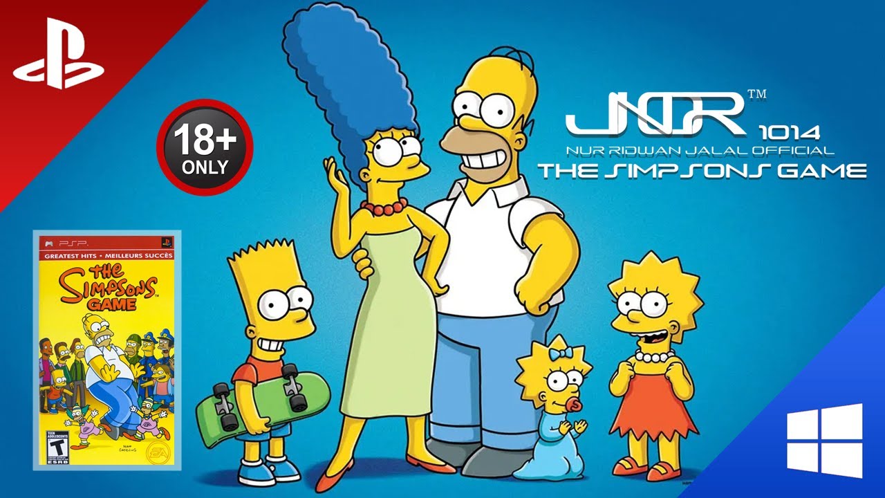 #1014 // The Simpsons Game [PSP] - YouTube