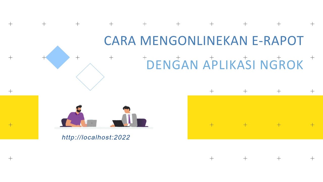 tutorial ngrok || mengonlinekan e raport dengan aplikasi ngrok - YouTube