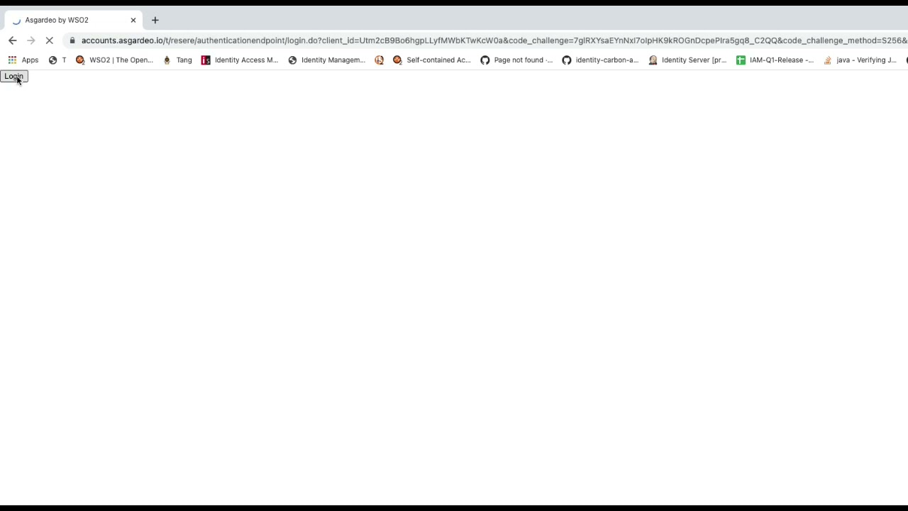 Asgardeo React App - YouTube